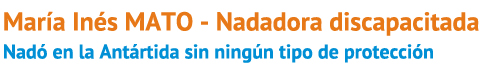 María Inés MATO - Nadadora discapacitada